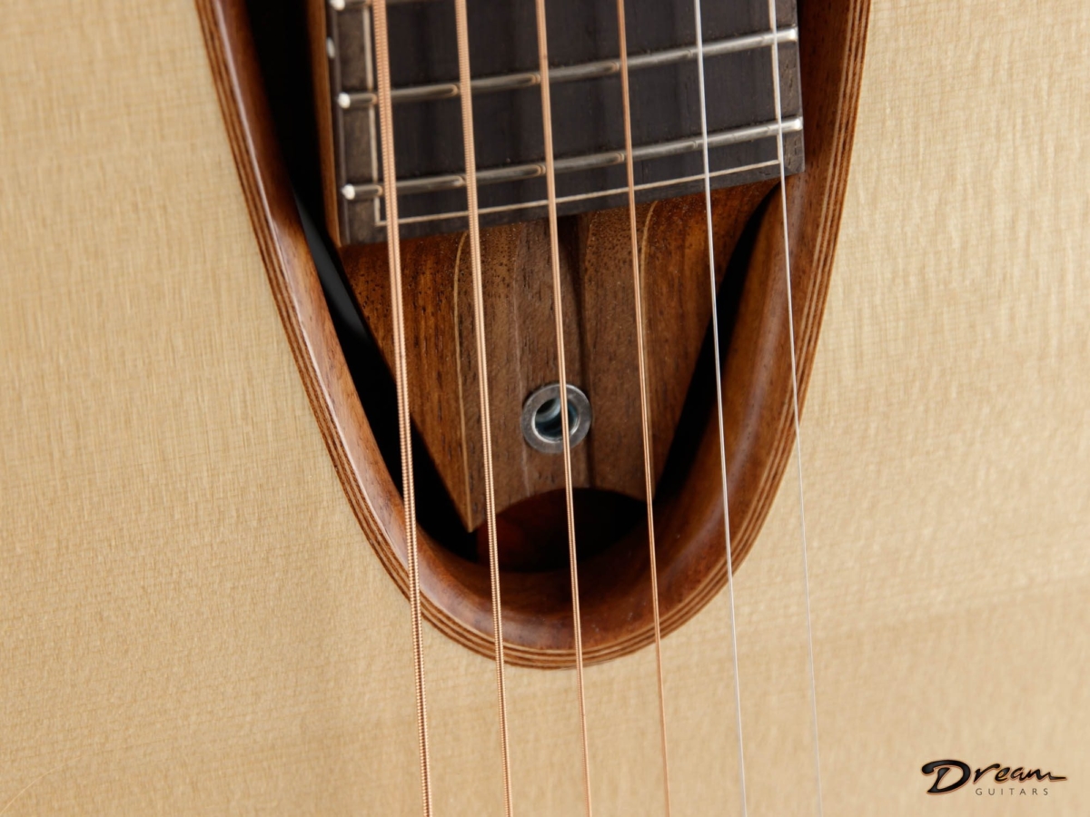 Brand New Mervyn Davis SmoothTalker OM, African Kiaat/Swiss Spruce ...