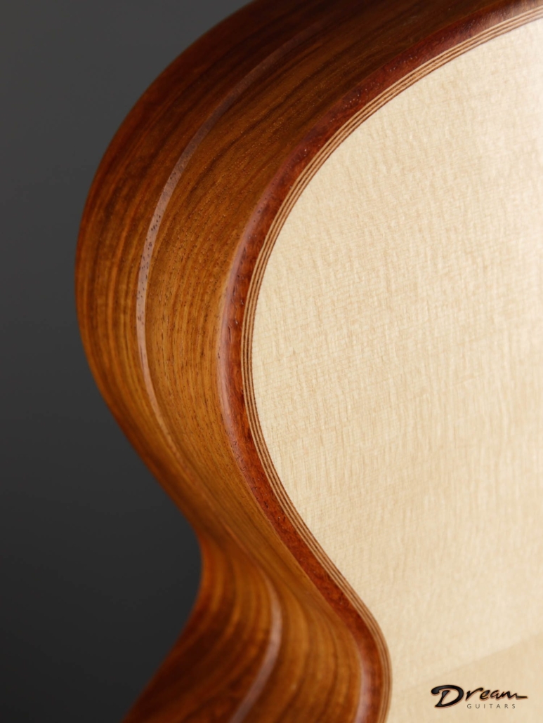 Brand New Mervyn Davis SmoothTalker OM, African Kiaat/Swiss Spruce ...