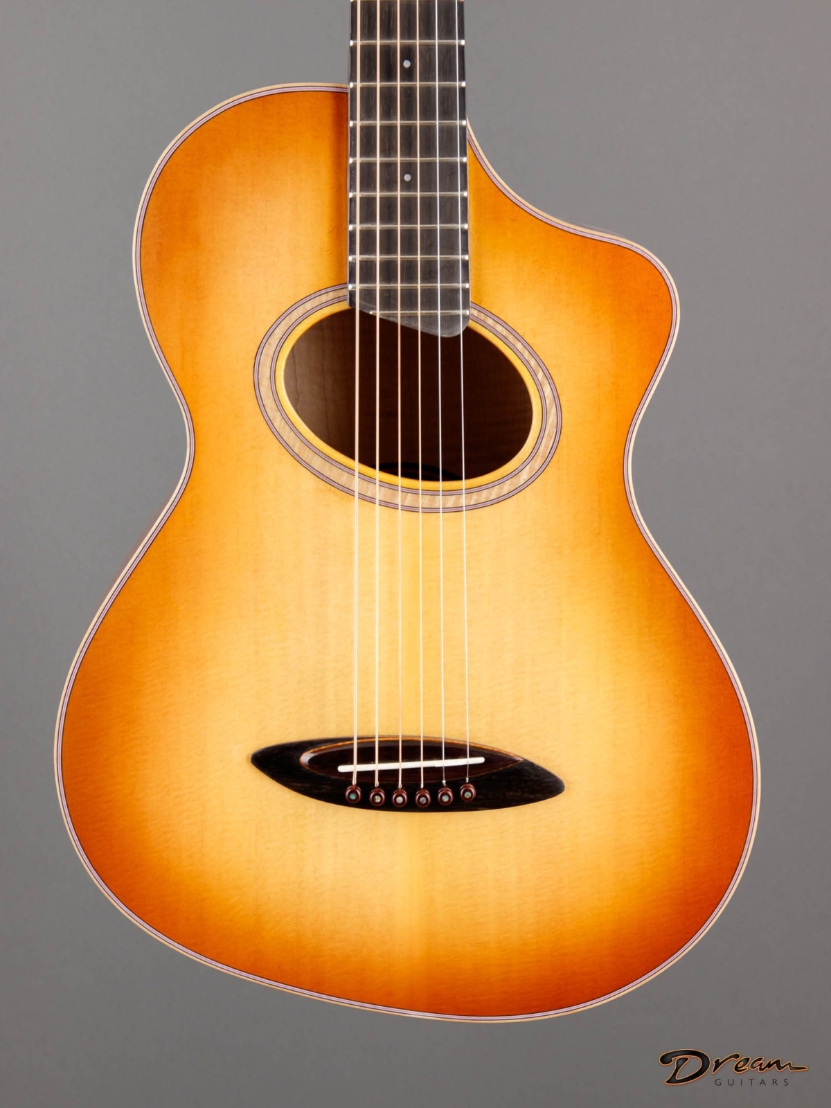 Brand New Steve Grimes Luthiers For A Cause Parlor, Maple/Sitka Spruce ...