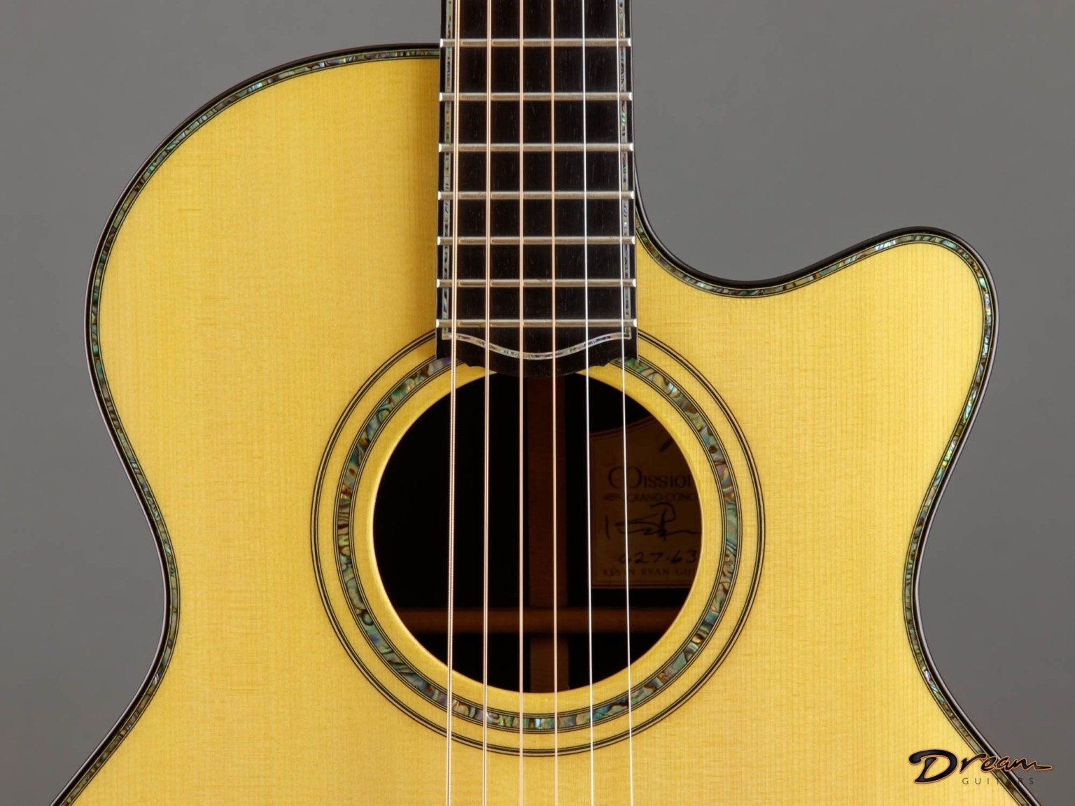 2008 Ryan Signature Series Mission Grand Concert, Brazilian Rosewood ...