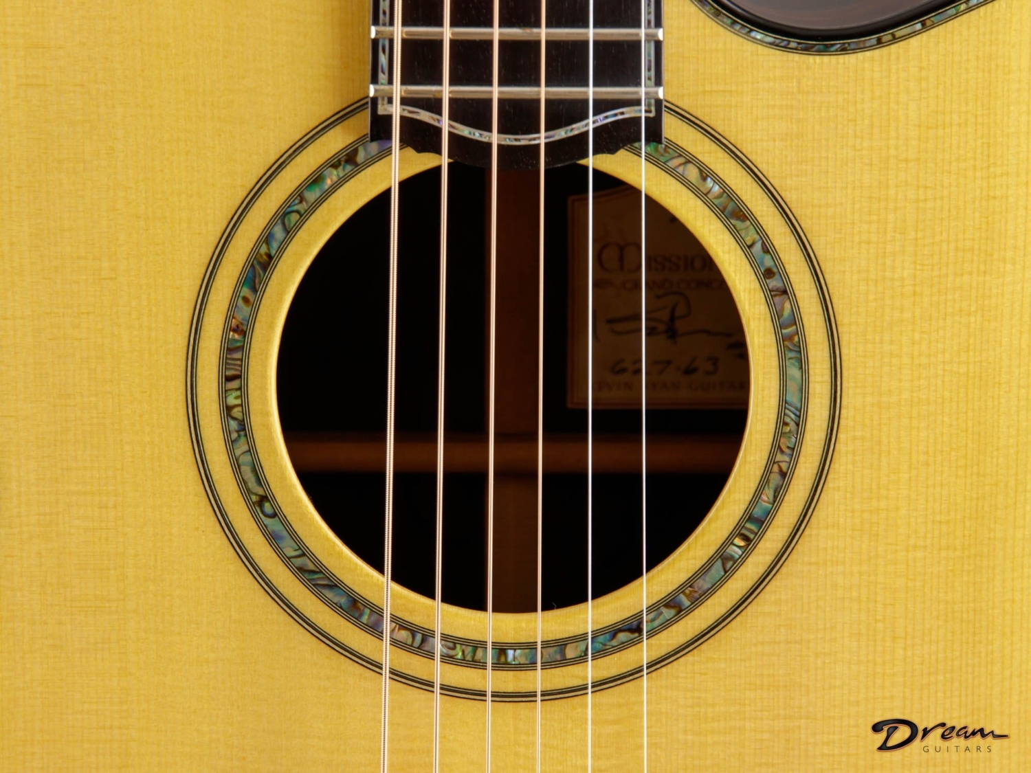 2008 Ryan Signature Series Mission Grand Concert, Brazilian Rosewood/Adirondack Spruce - Dream ...