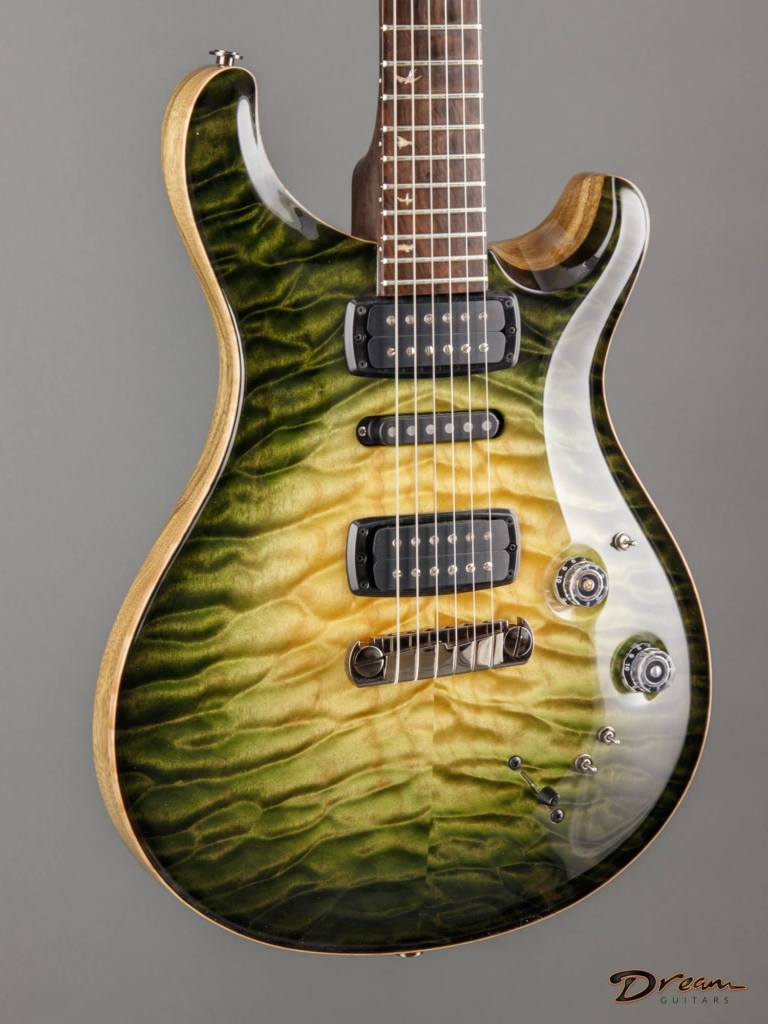 2020 PRS Private Stock Modern Eagle V "Zombie Sky," Black Limba/Quilted Maple - Dream Guitars