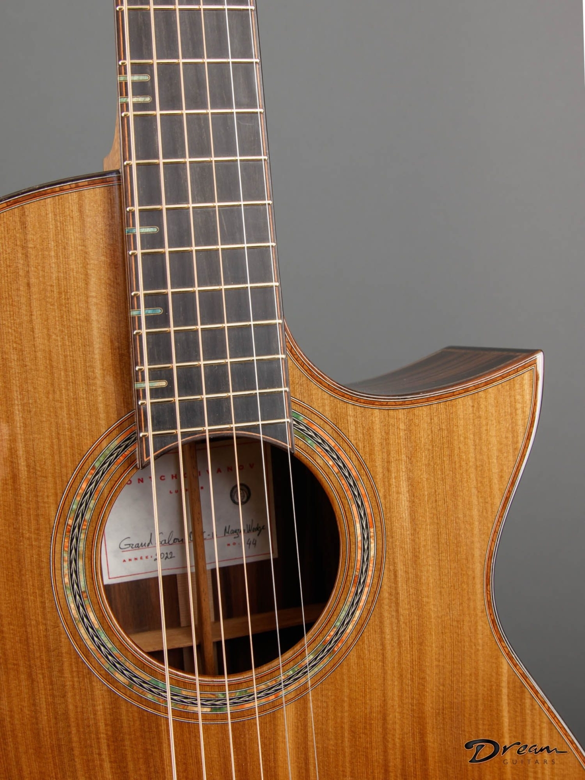 Brand New Ivanov Grand Salon OM, Macassar Ebony/Sinker Cedar - Dream ...