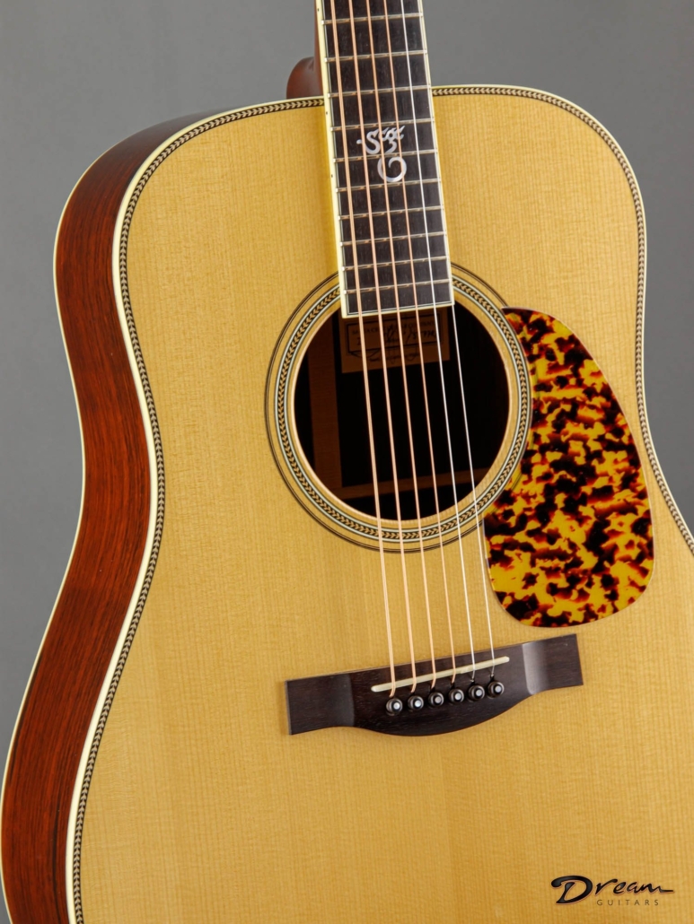 2008 Santa Cruz Tony Rice Pro, Brazilian Rosewood/European Spruce ...