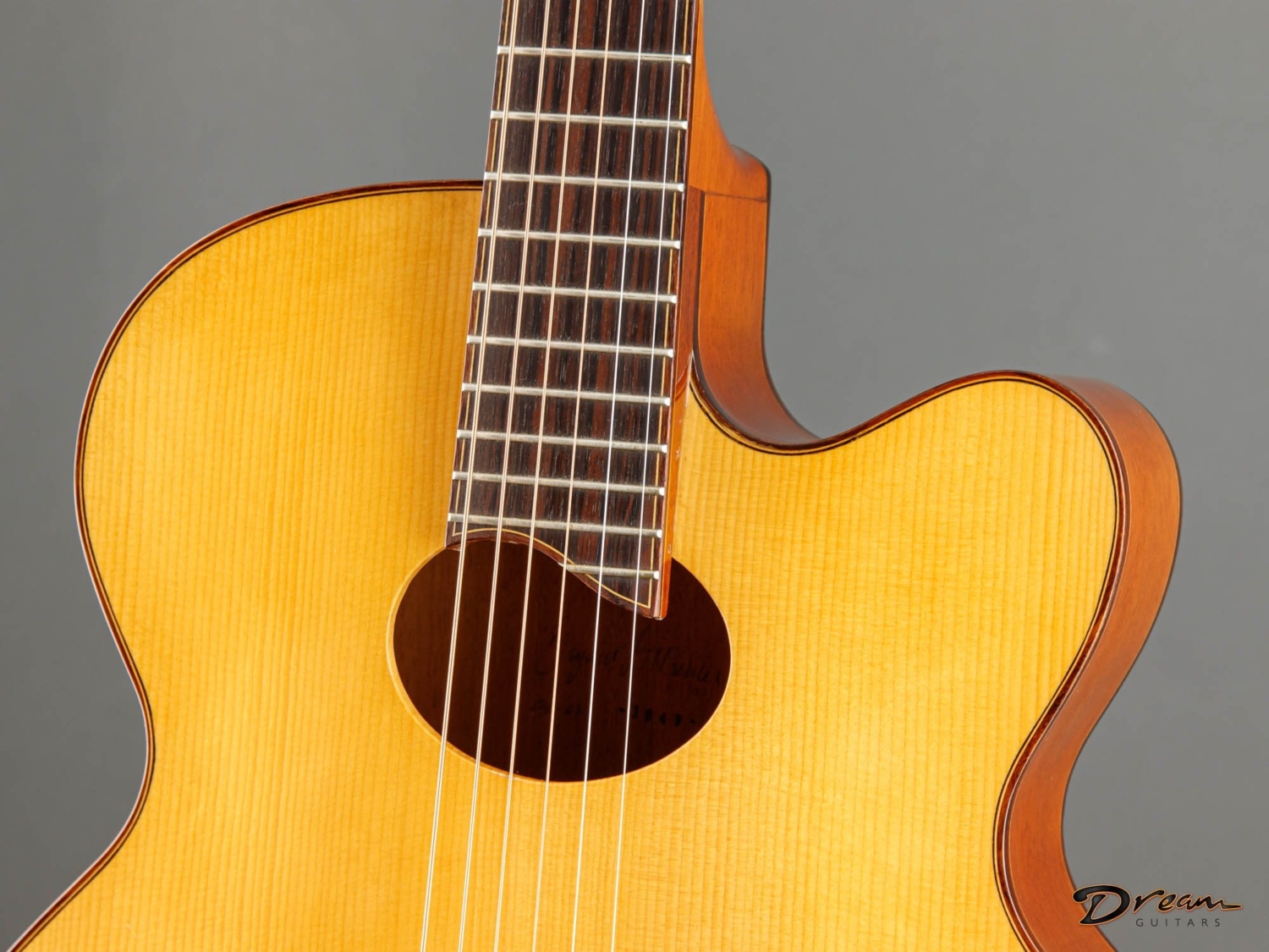 2008 Trenier Motif, Mahogany/European Spruce - Dream Guitars