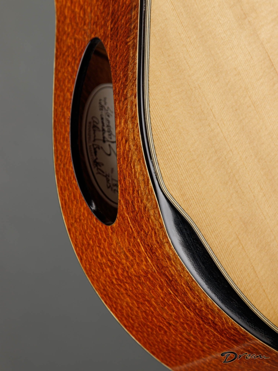 2015 Beardsell 3GMS25/27, Leopardwood/Lutz Spruce - Dream Guitars