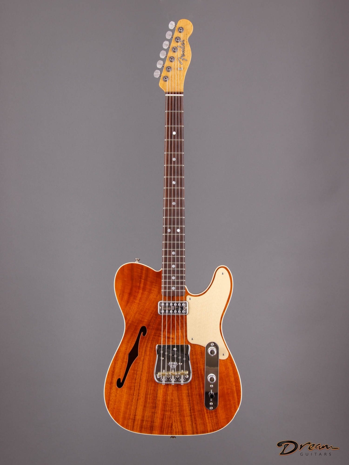 2016 Fender Thinline Telecaster Custom Shop, Tasmanian Blackwood/Koa ...