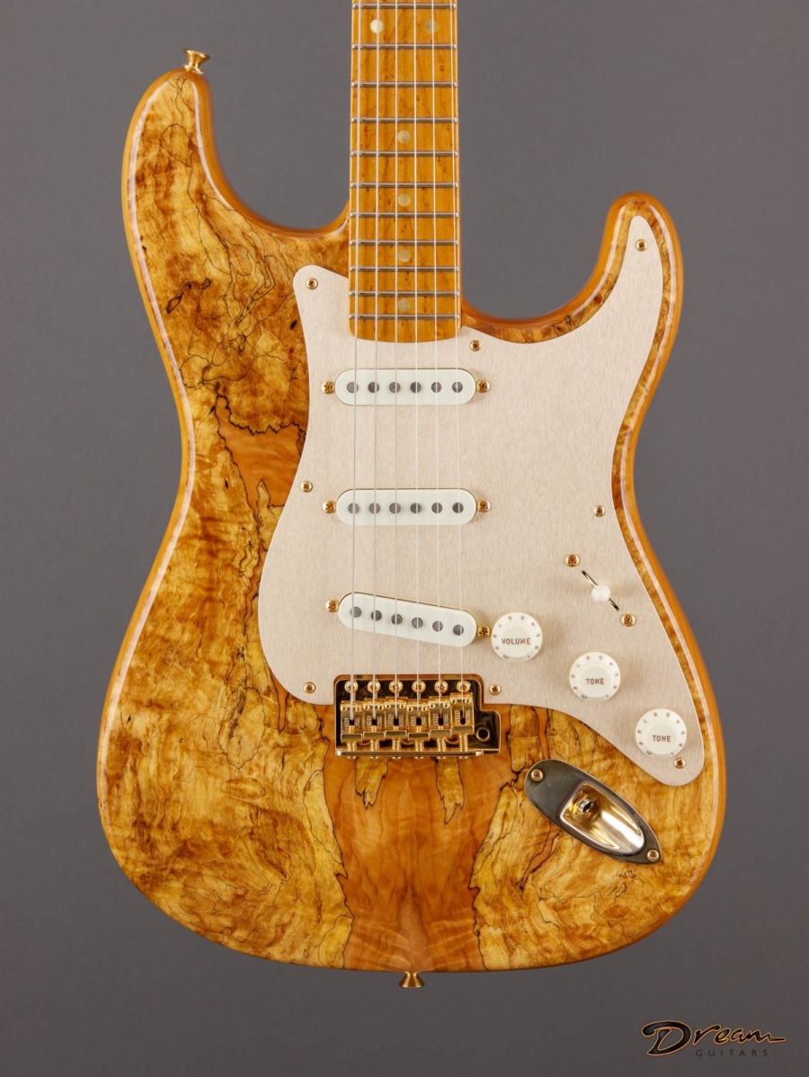 2018 Fender Custom Shop Artisan Stratocaster, Alder/Spalted Maple ...