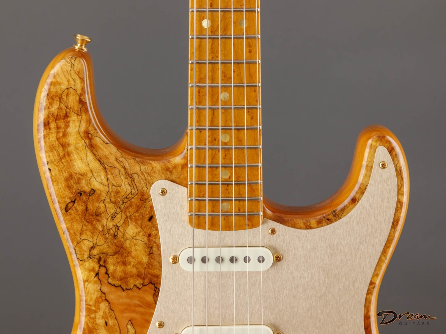 2018 Fender Custom Shop Artisan Stratocaster, Alder/Spalted Maple ...