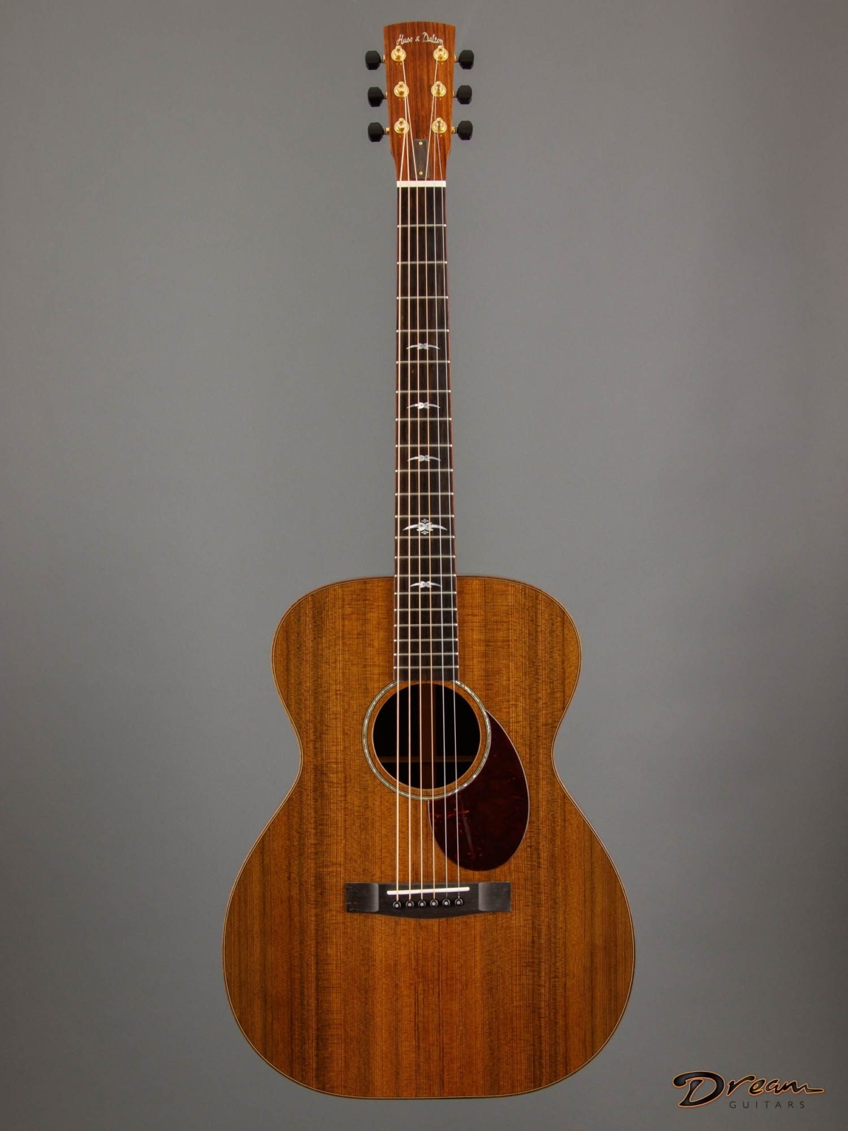 2019 Huss & Dalton OM Custom, Cocobolo/Sinker Redwood - Dream Guitars