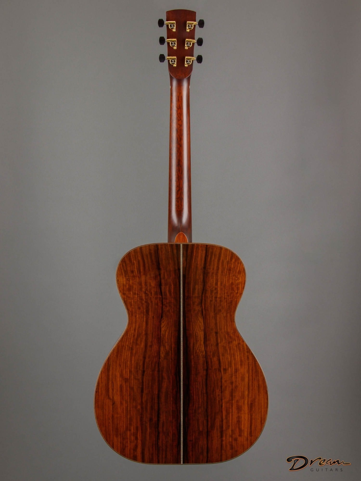 2019 Huss & Dalton OM Custom, Cocobolo/Sinker Redwood - Dream Guitars