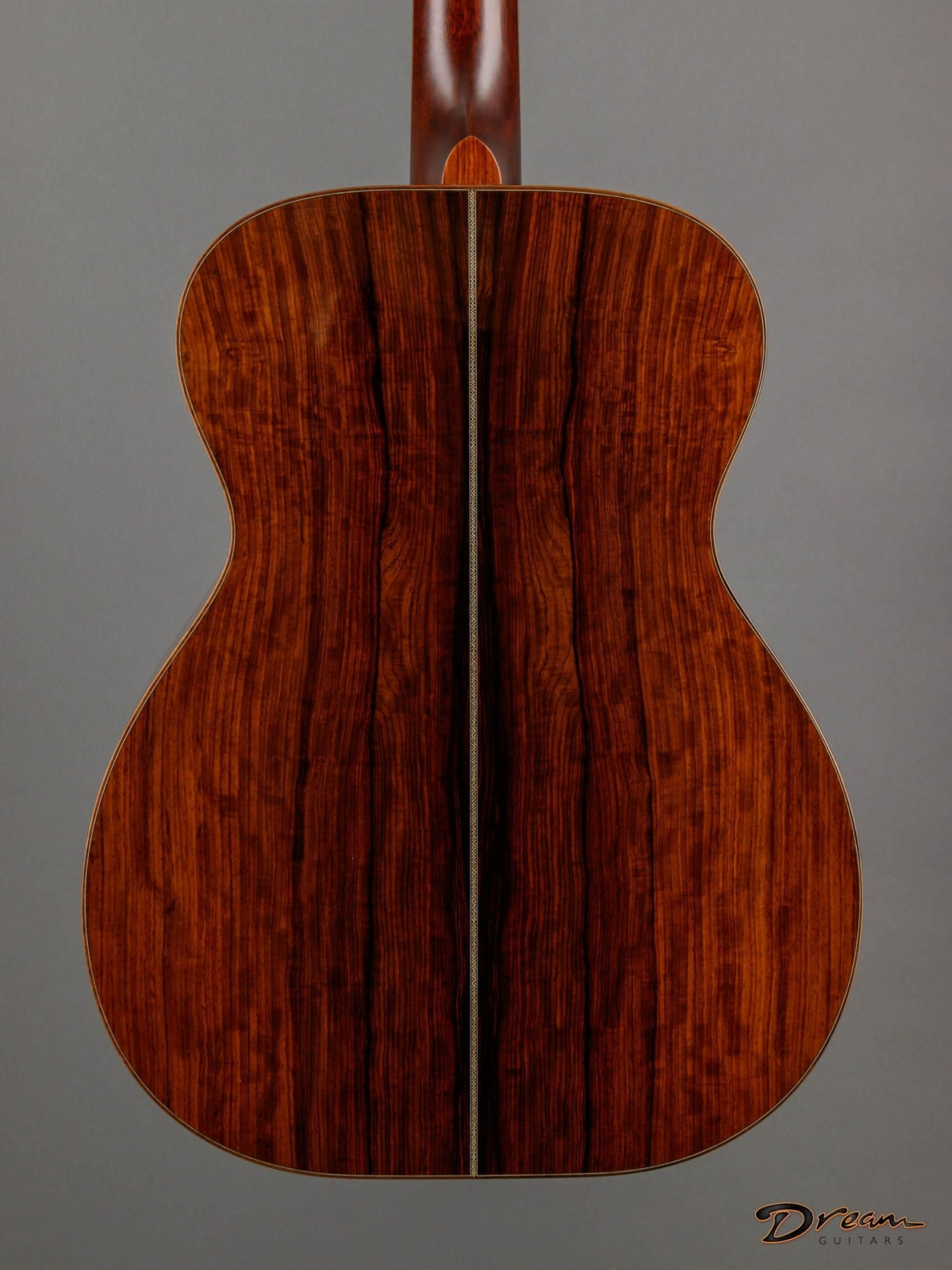 2019 Huss & Dalton OM Custom, Cocobolo/Sinker Redwood - Dream Guitars
