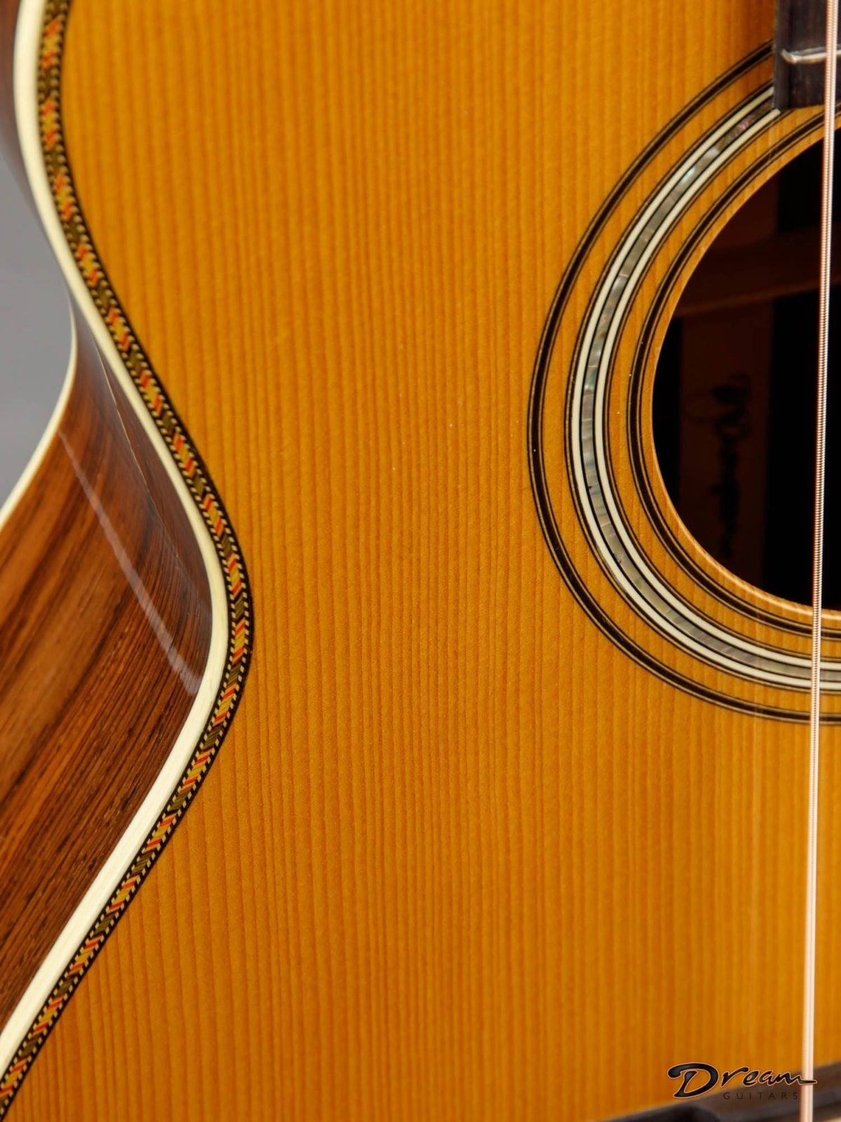 2008 TJ Thompson OM-30, Brazilian Rosewood/Red Spruce - Dream Guitars