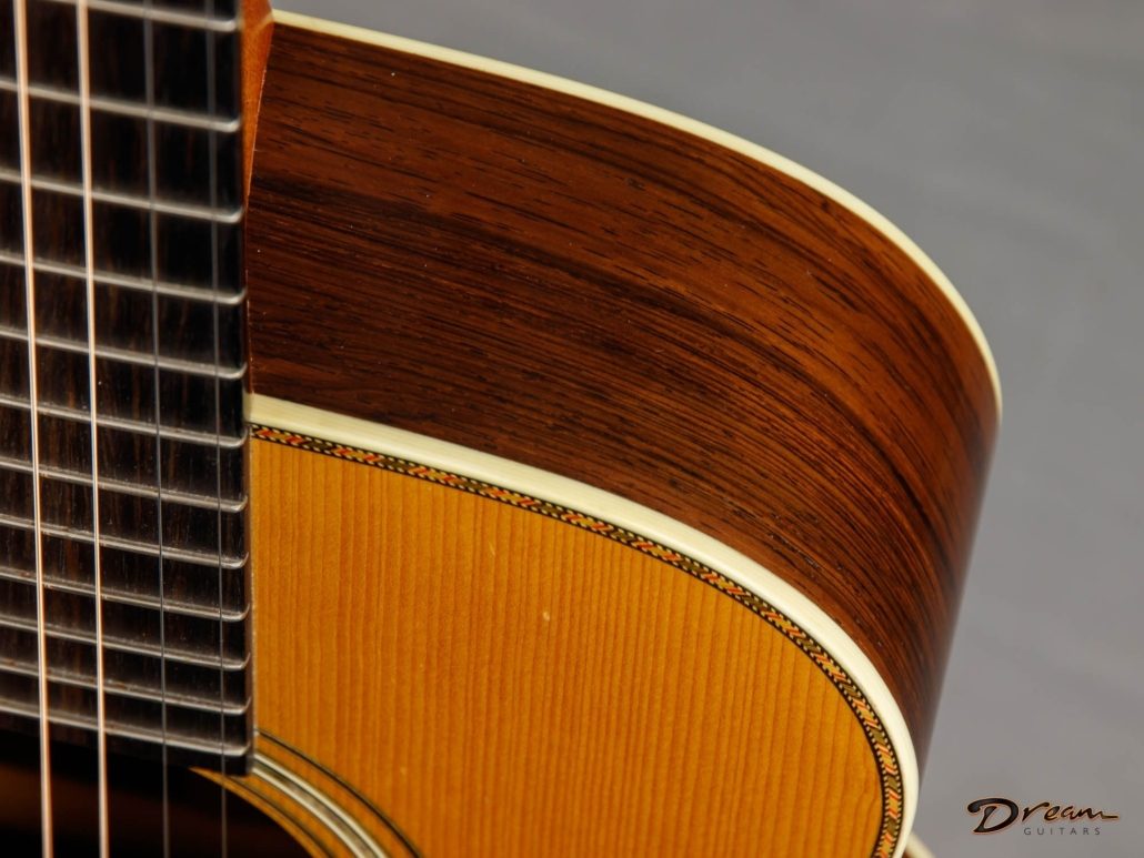 2008 TJ Thompson OM-30, Brazilian Rosewood/Red Spruce - Dream Guitars