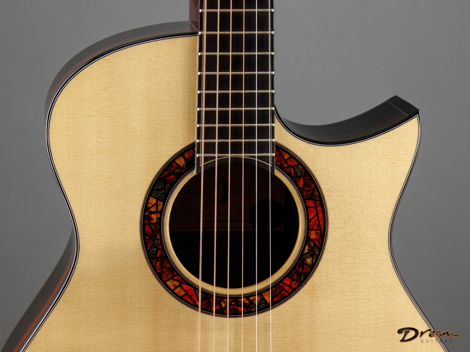 2016 Kostal OMC, Brazilian Rosewood/German Spruce - Dream Guitars