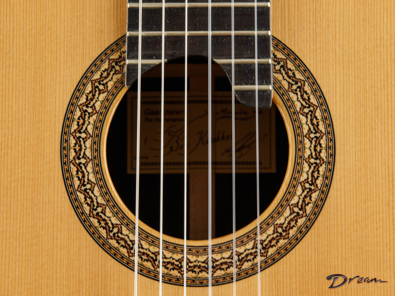 2005 Bert Kwakkel Merula, Brazilian Rosewood/ Swiss Spruce - Dream Guitars