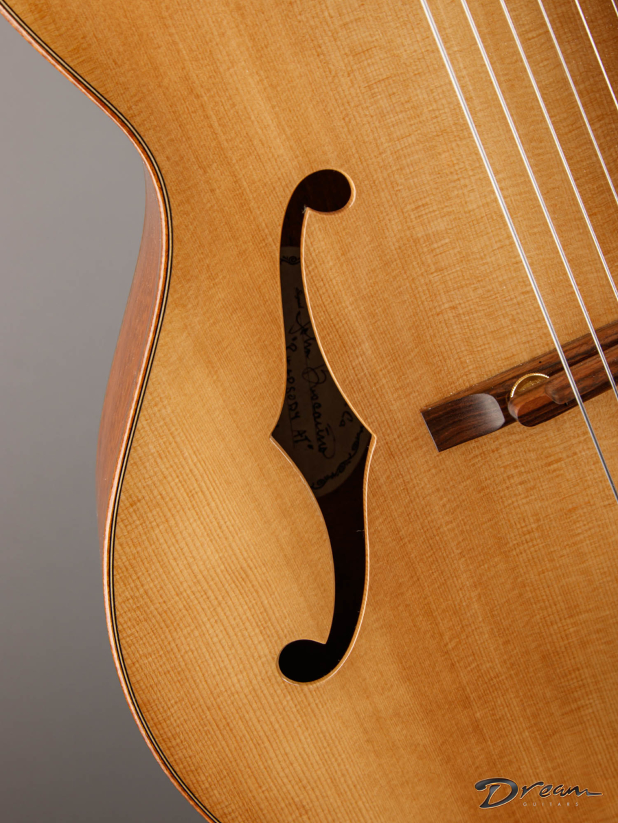 2021 Buscarino Rhapsody, Mahogany/Sitka Spruce - Dream Guitars