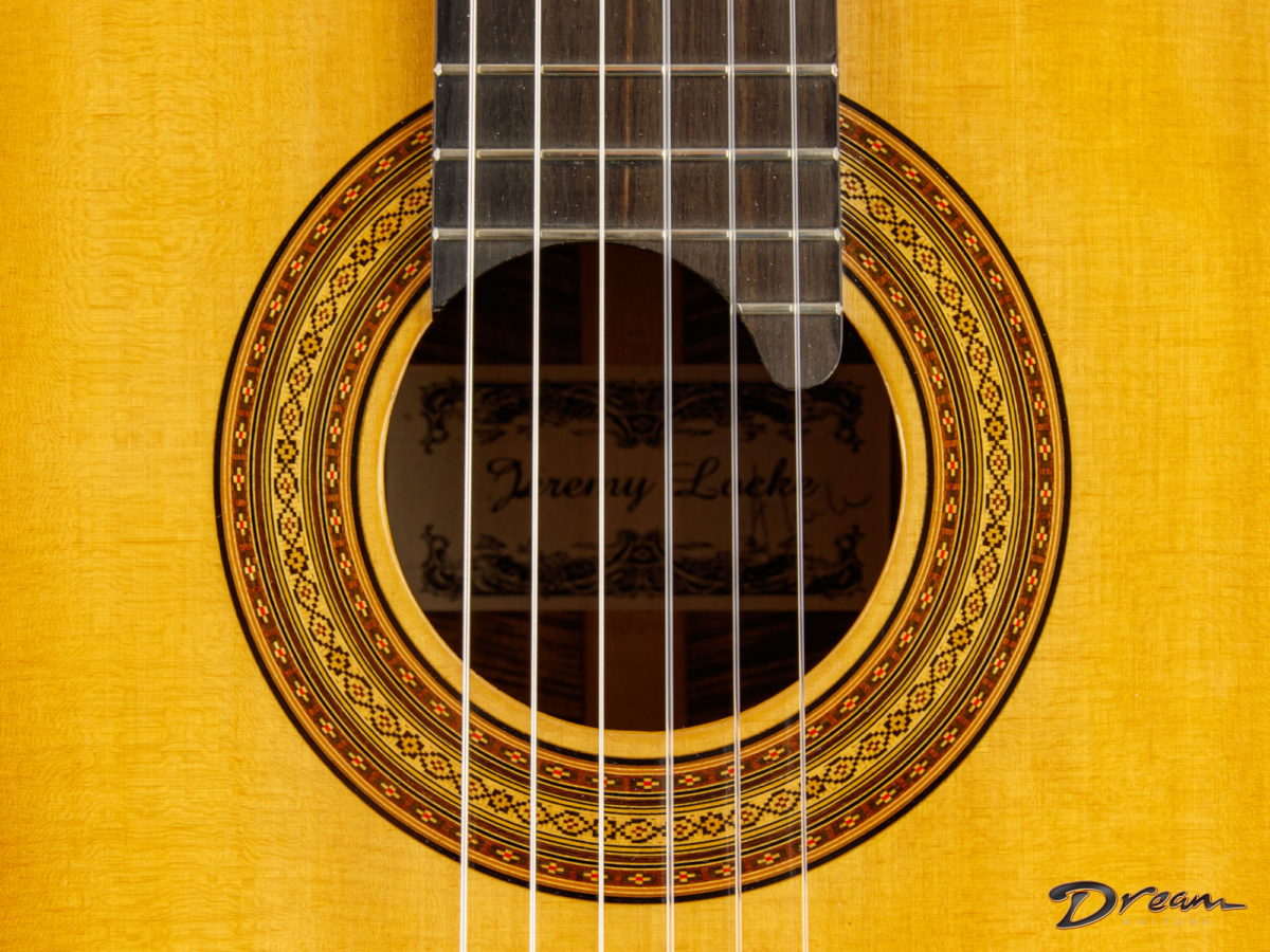 2002 Jeremy Locke Arched Back Classical Guitar, Tasmanian Blackwood ...