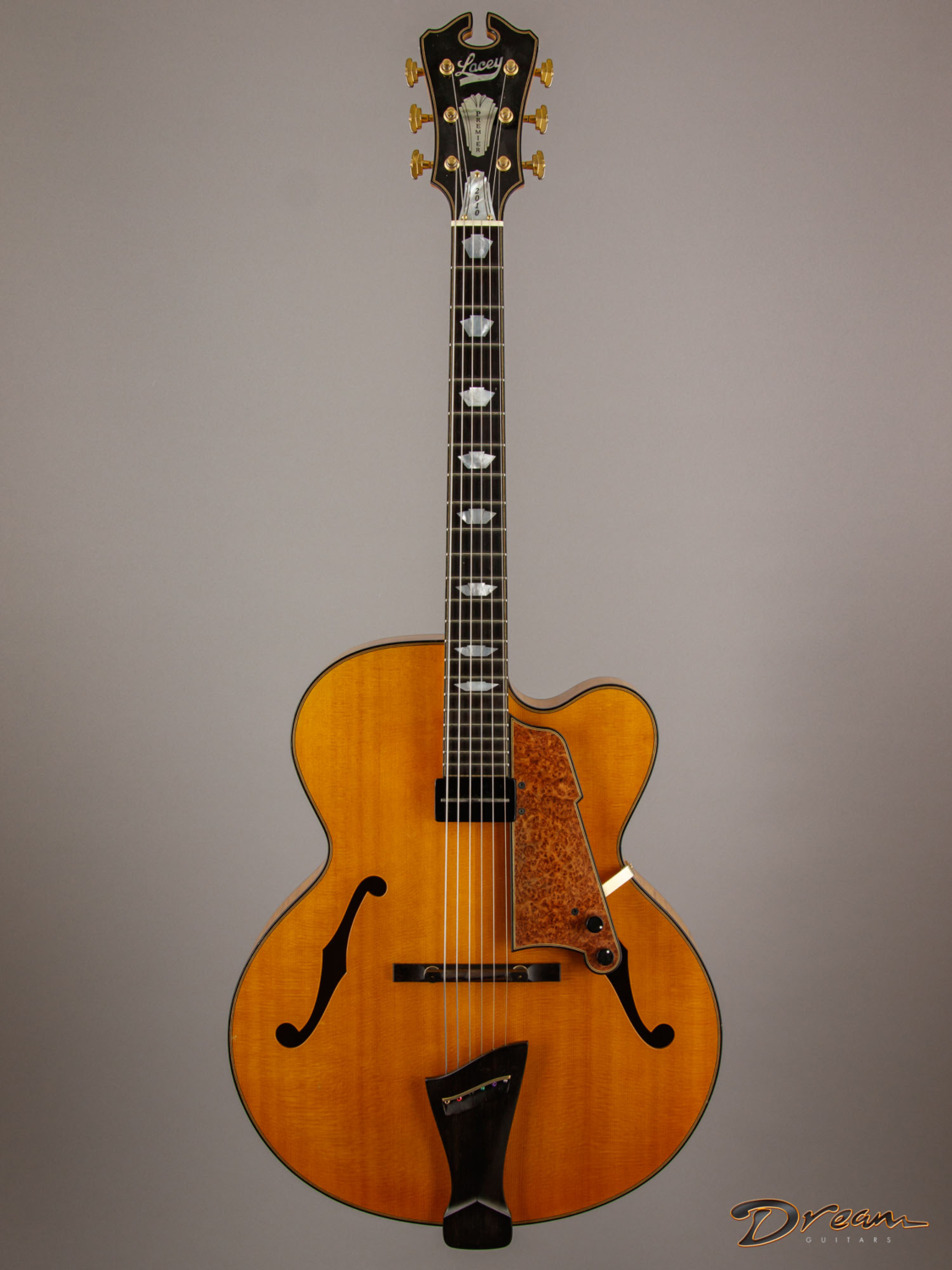 2010 Mark Lacey Premier Archtop, Maple/Spruce - Dream Guitars