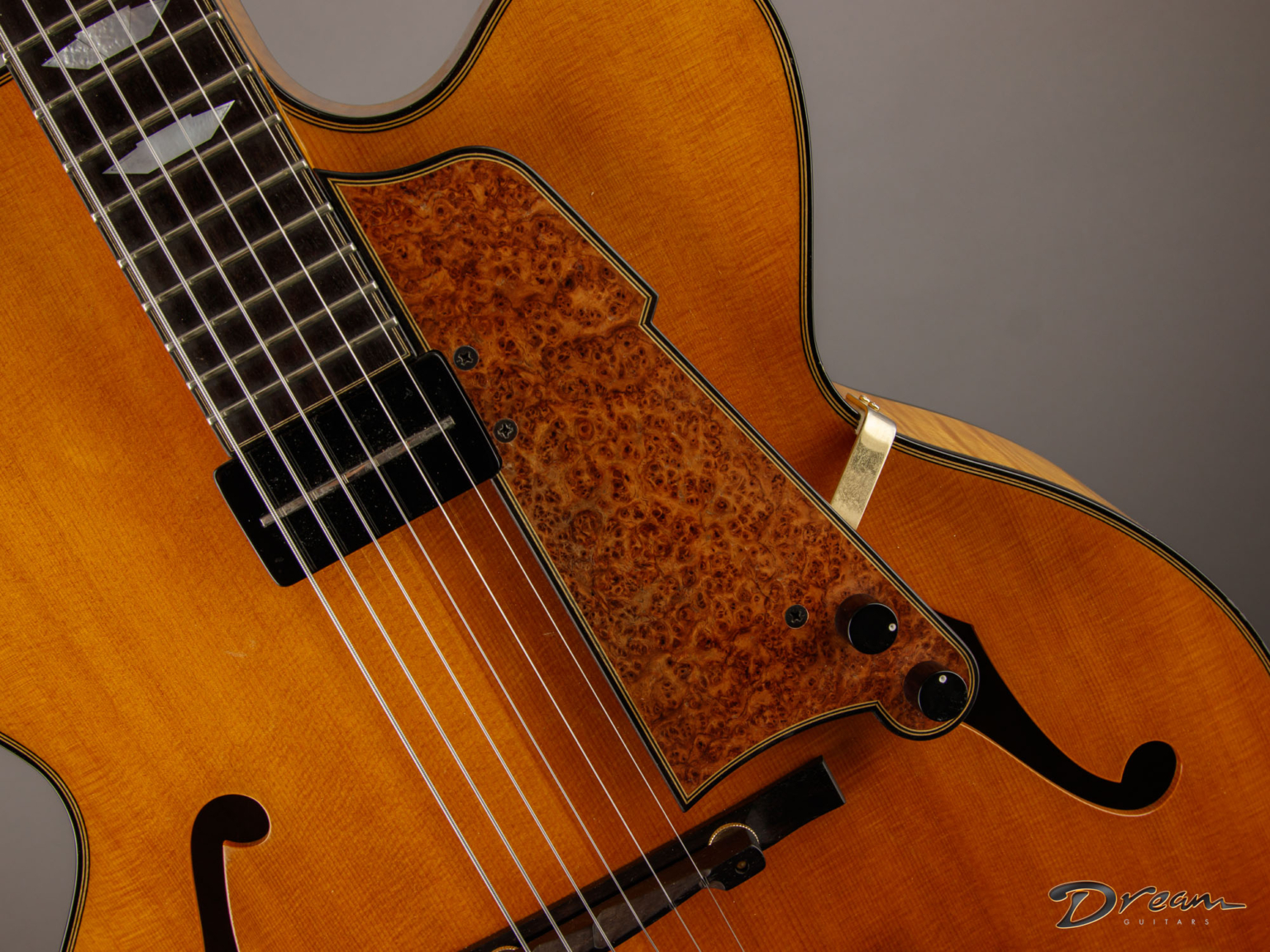 2010 Mark Lacey Premier Archtop, Maple/Spruce - Dream Guitars