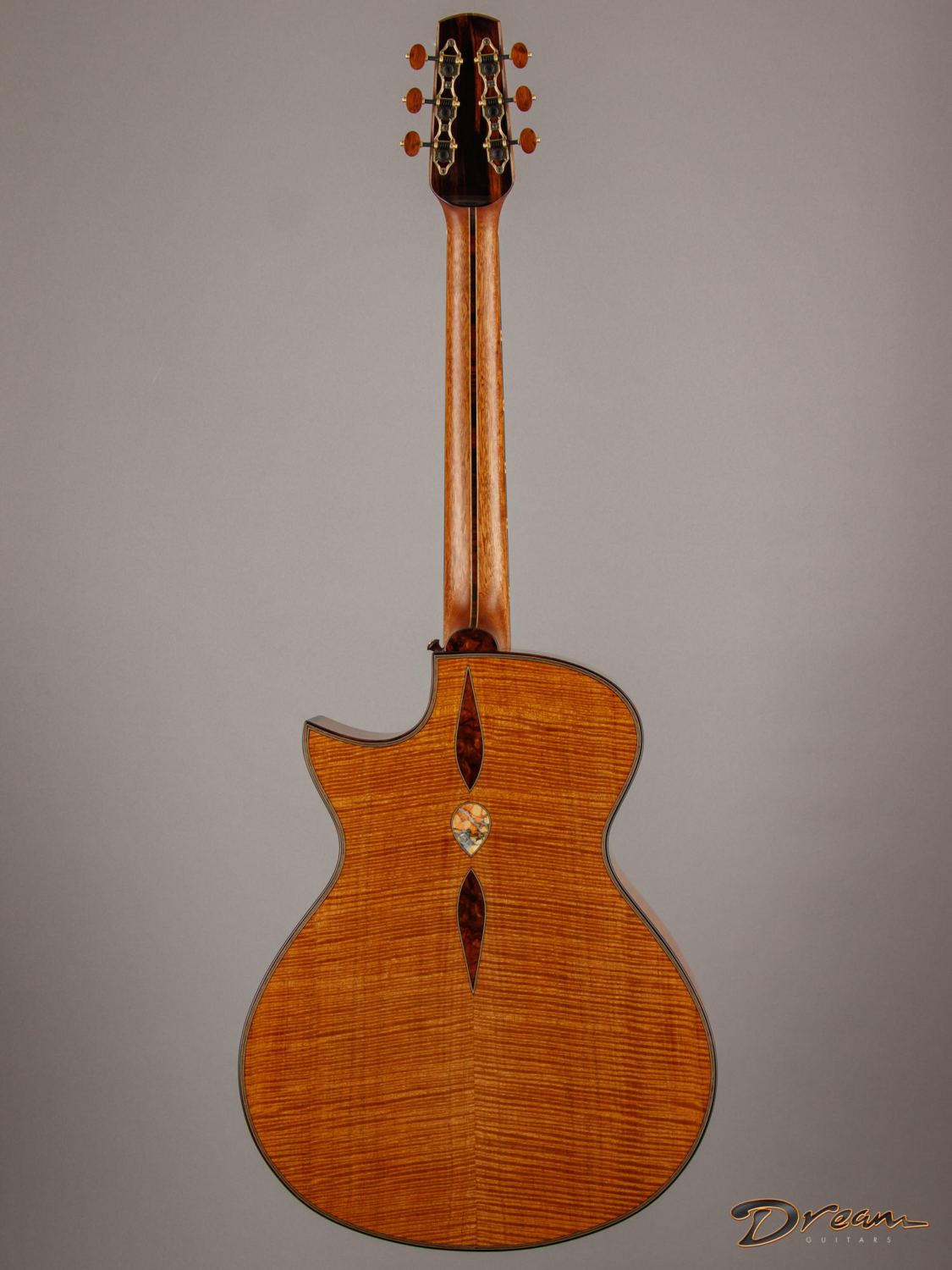 2025 Hatcher Greta 25th Anniversary, Fiddleback Mahogany/Swiss ...