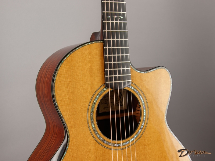 2003 Ryan Nightingale, Cocobolo/Cedar - Dream Guitars